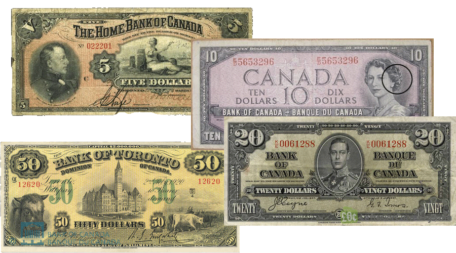 Canadian Paper Money | ABC Coin & Bullion