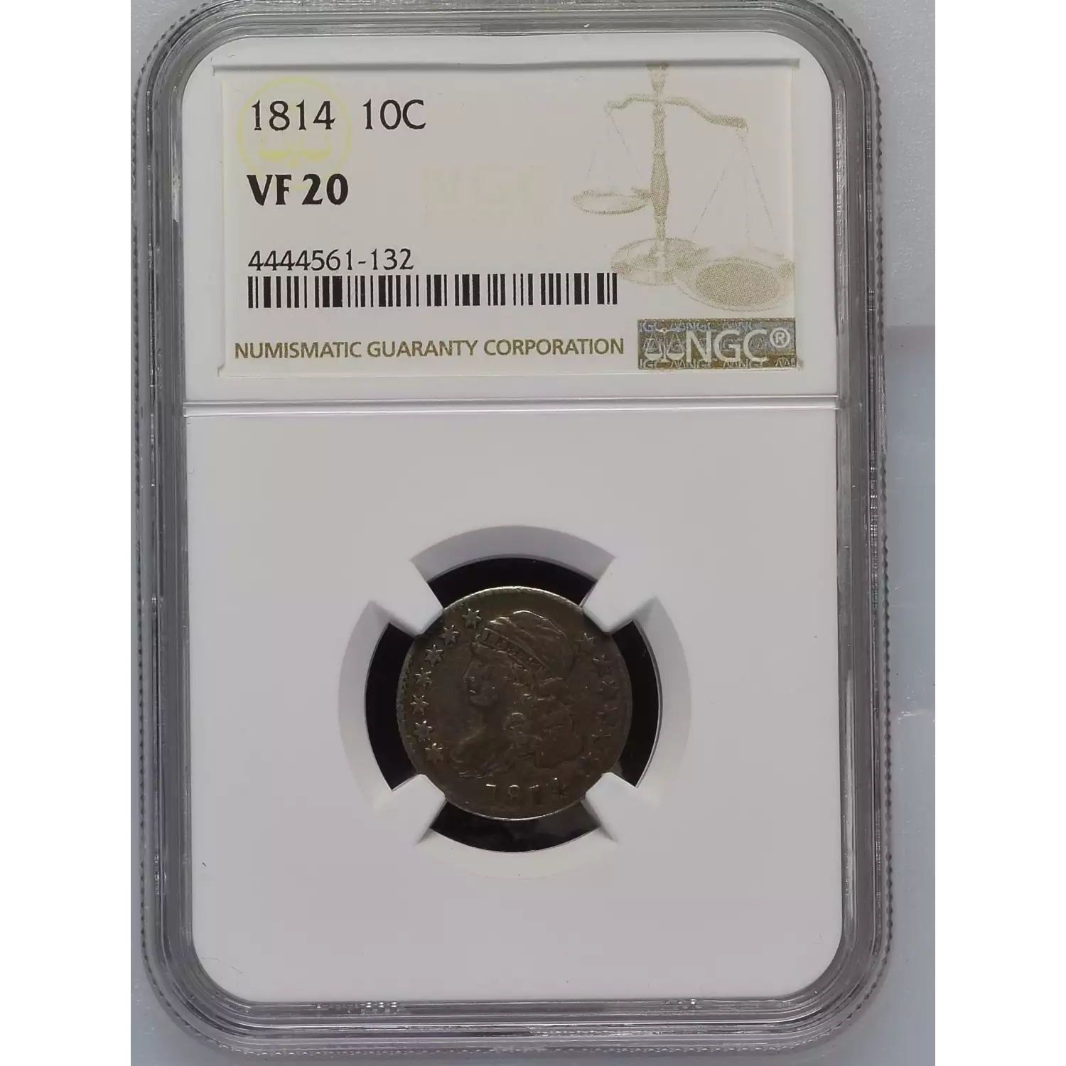 1814 Capped Bust Dimes NGC VF-20 - Harbor Coin Company