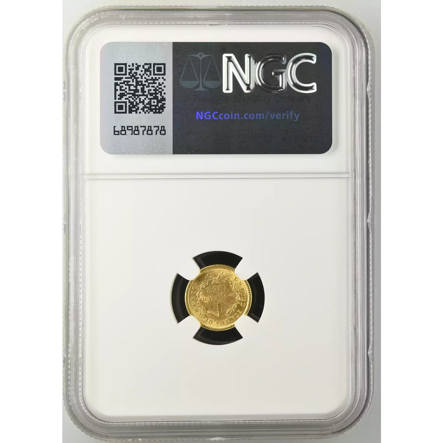 1853 Liberty Head Gold Dollar NGC MS-62 - Harbor Coin Company