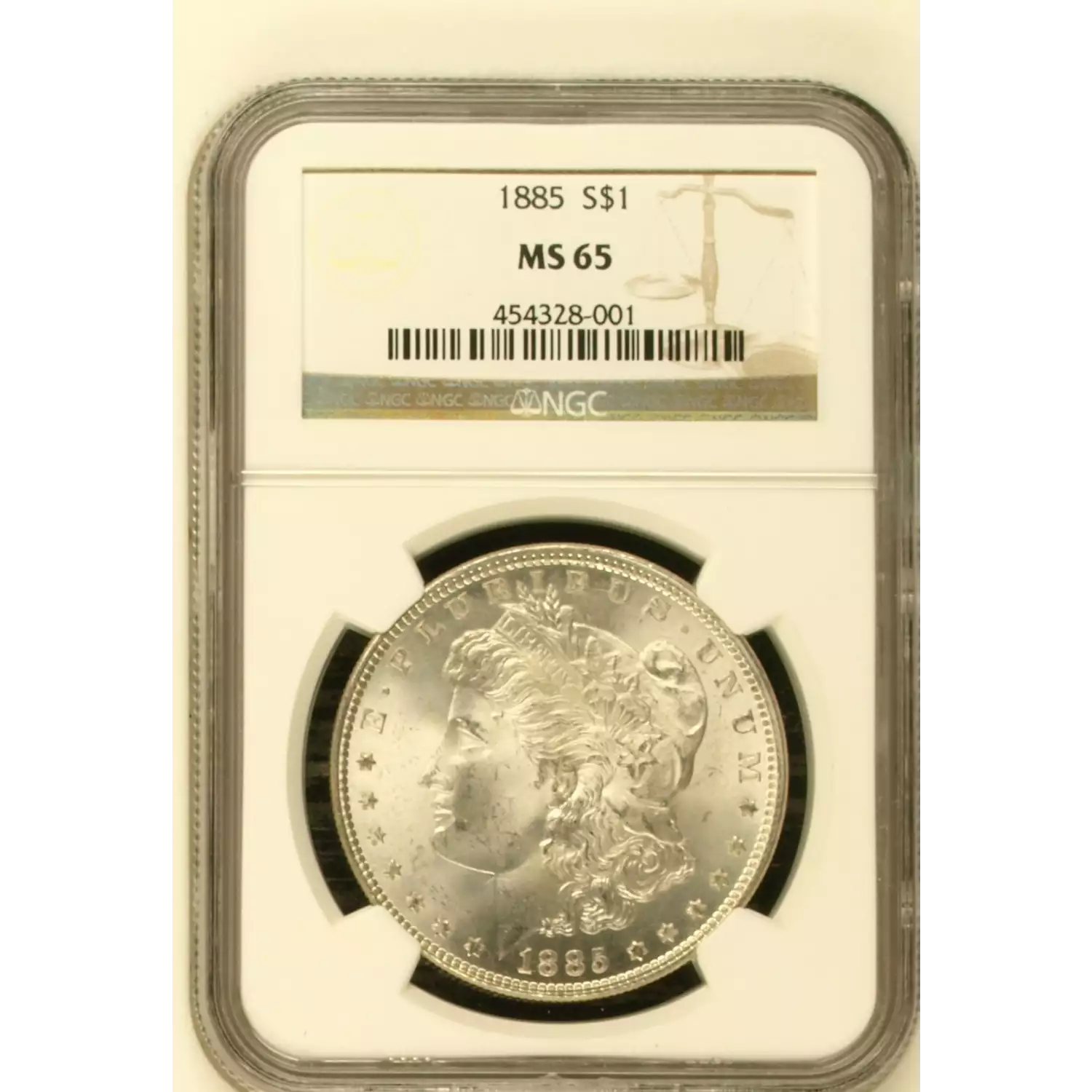 1885 Morgan Silver Dollar NGC MS-65 - Harbor Coin Company