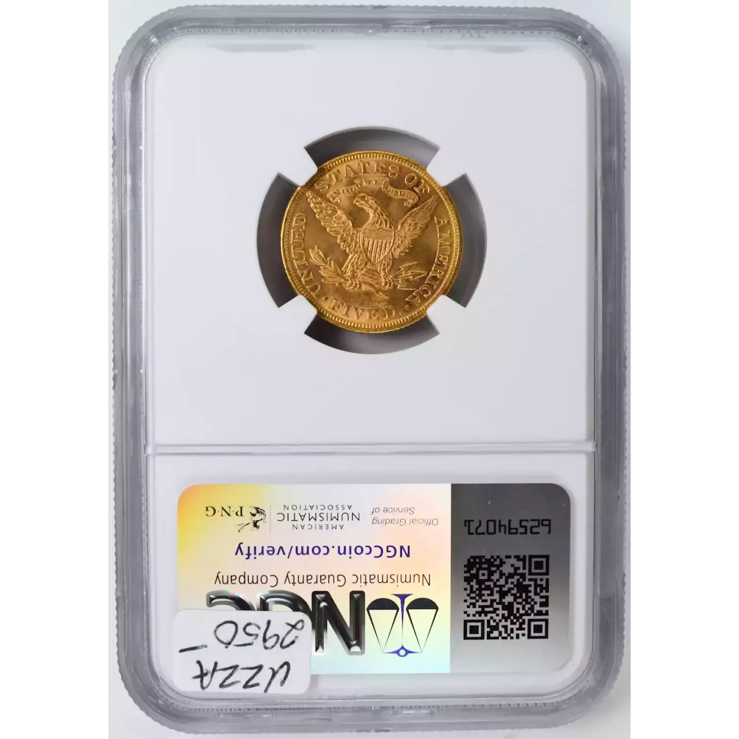 1892 Liberty Head Gold Half Eagle NGC MS-65 - Harbor Coin Company