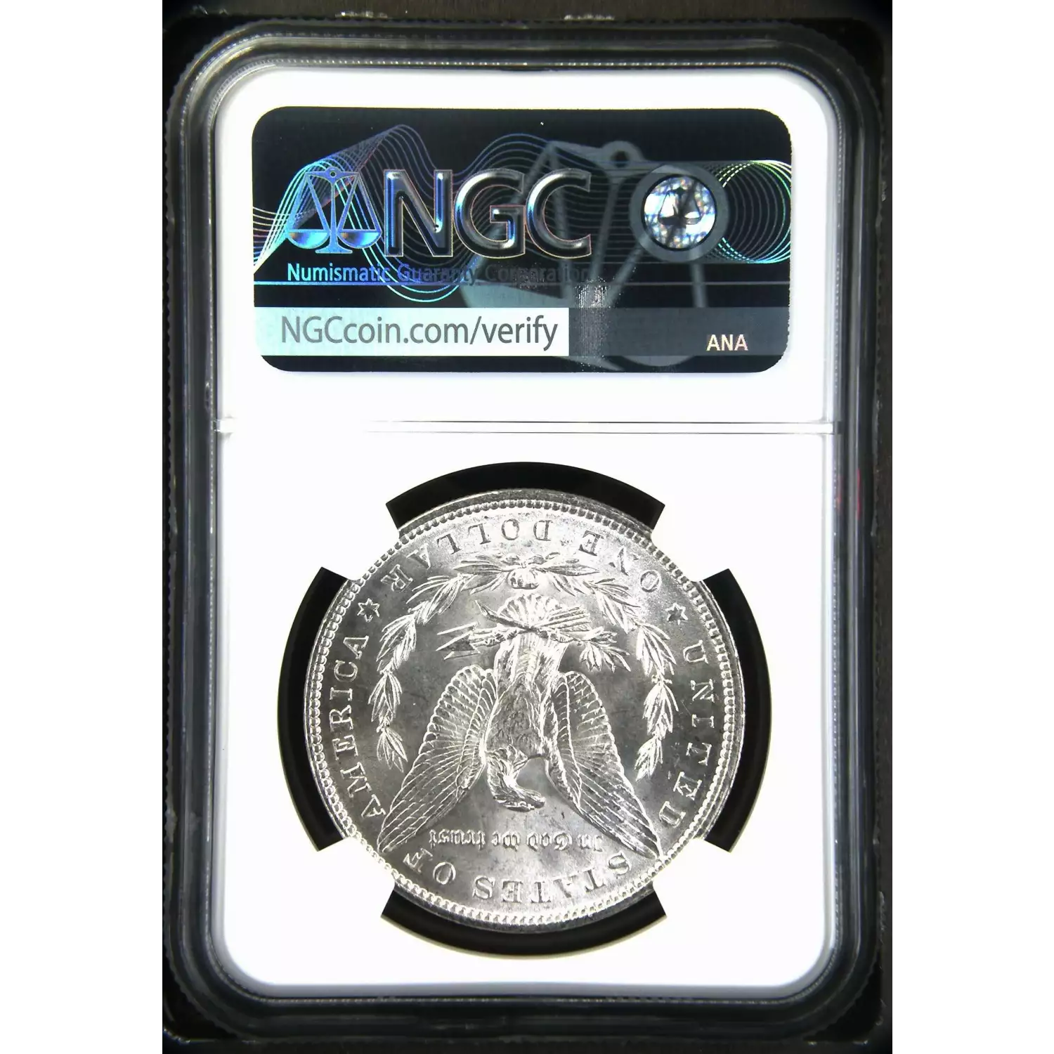 1896 Morgan Silver Dollar NGC MS-63 - Harbor Coin Company
