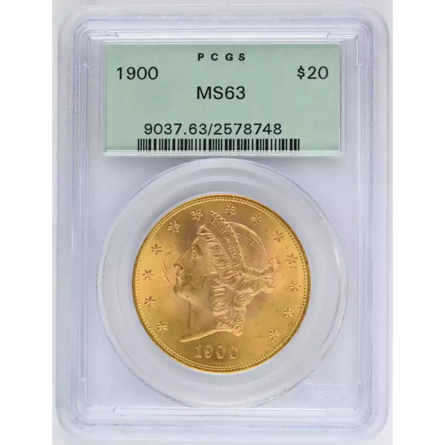 1900 Liberty Head Double Eagle PCGS MS-63 - Harbor Coin Company