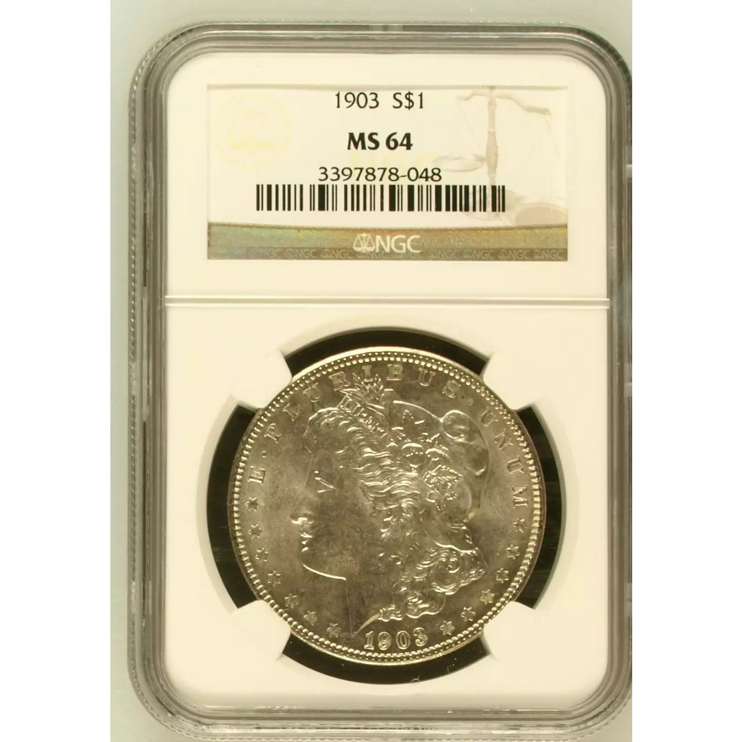 1903 Morgan Silver Dollar NGC MS-64 - Harbor Coin Company