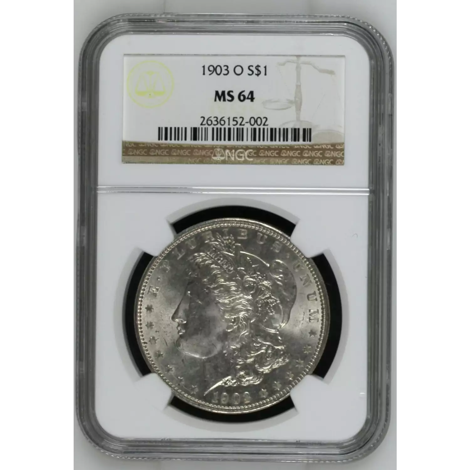 1903-O Morgan Silver Dollar NGC MS-64 - Harbor Coin Company