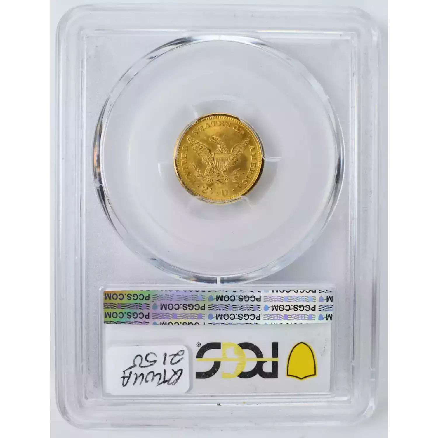 1905 $2.50 Liberty Head Gold Quarter Eagle PCGS MS-66 CAC - Harbor Coin Company
