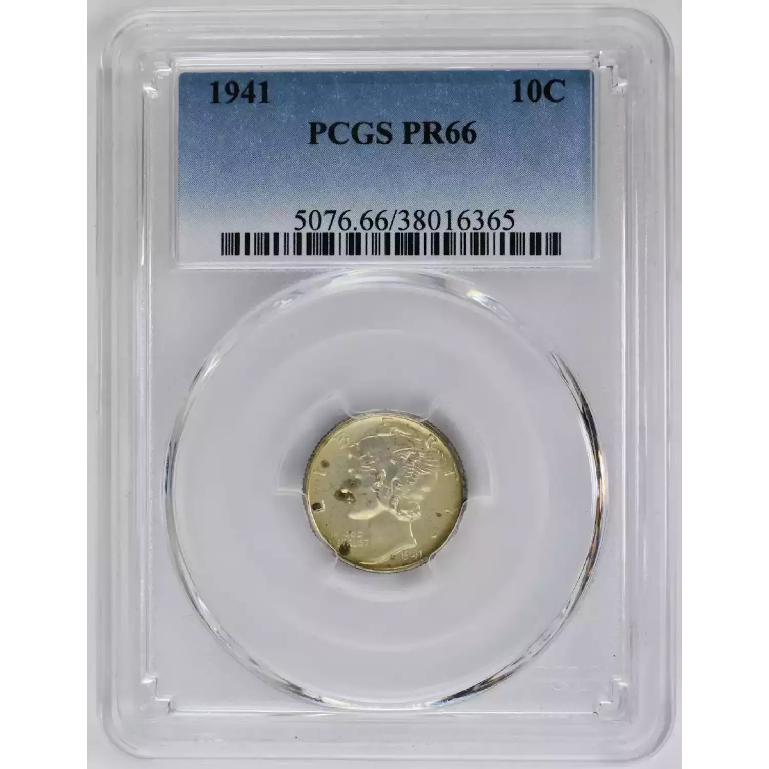 1941 Dimes Winged Liberty Head or Mercury PCGS PR-66 - Harbor Coin Company