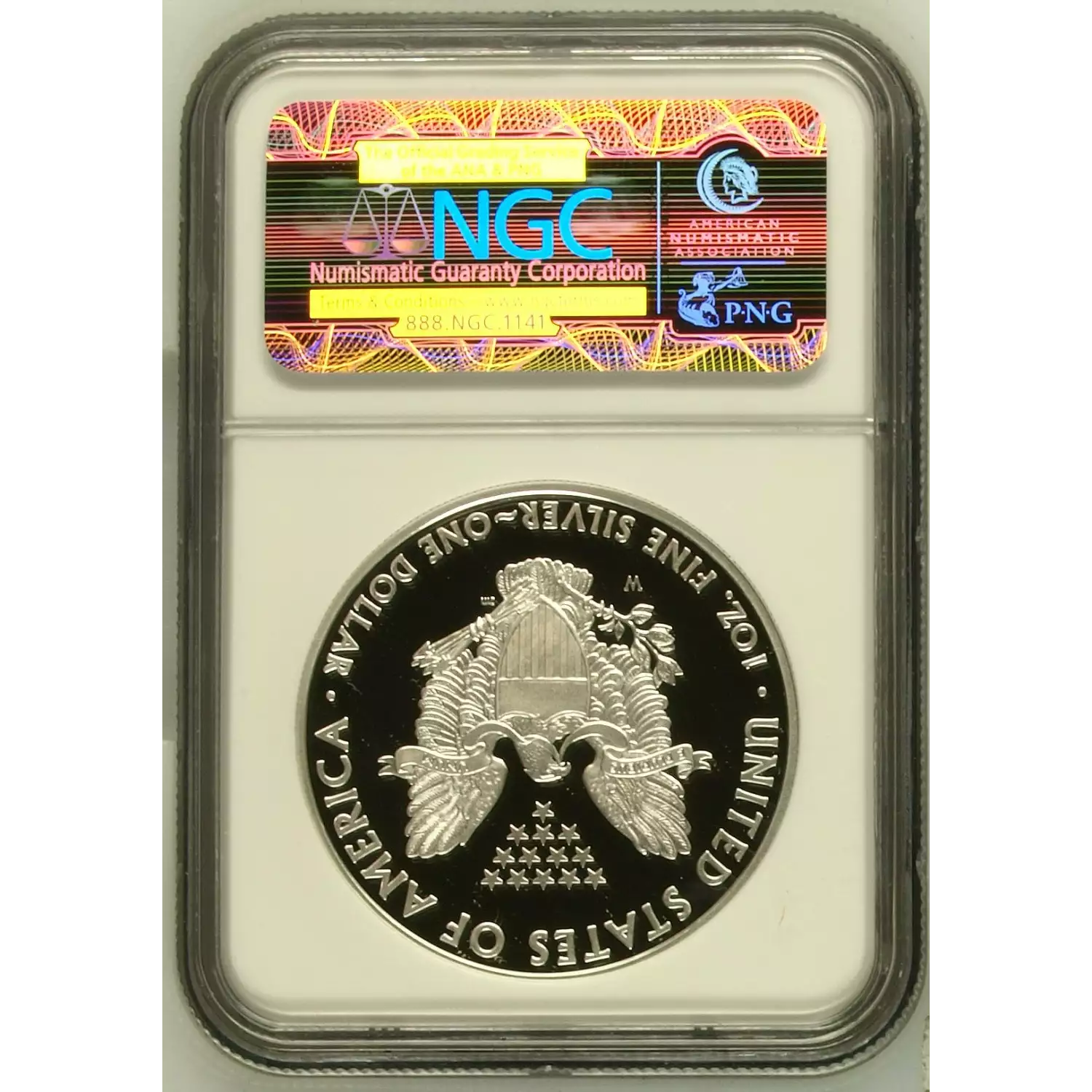 2008 Bullion Silver Eagles NGC PF-70 ULTRA CAMEO - Harbor Coin Company