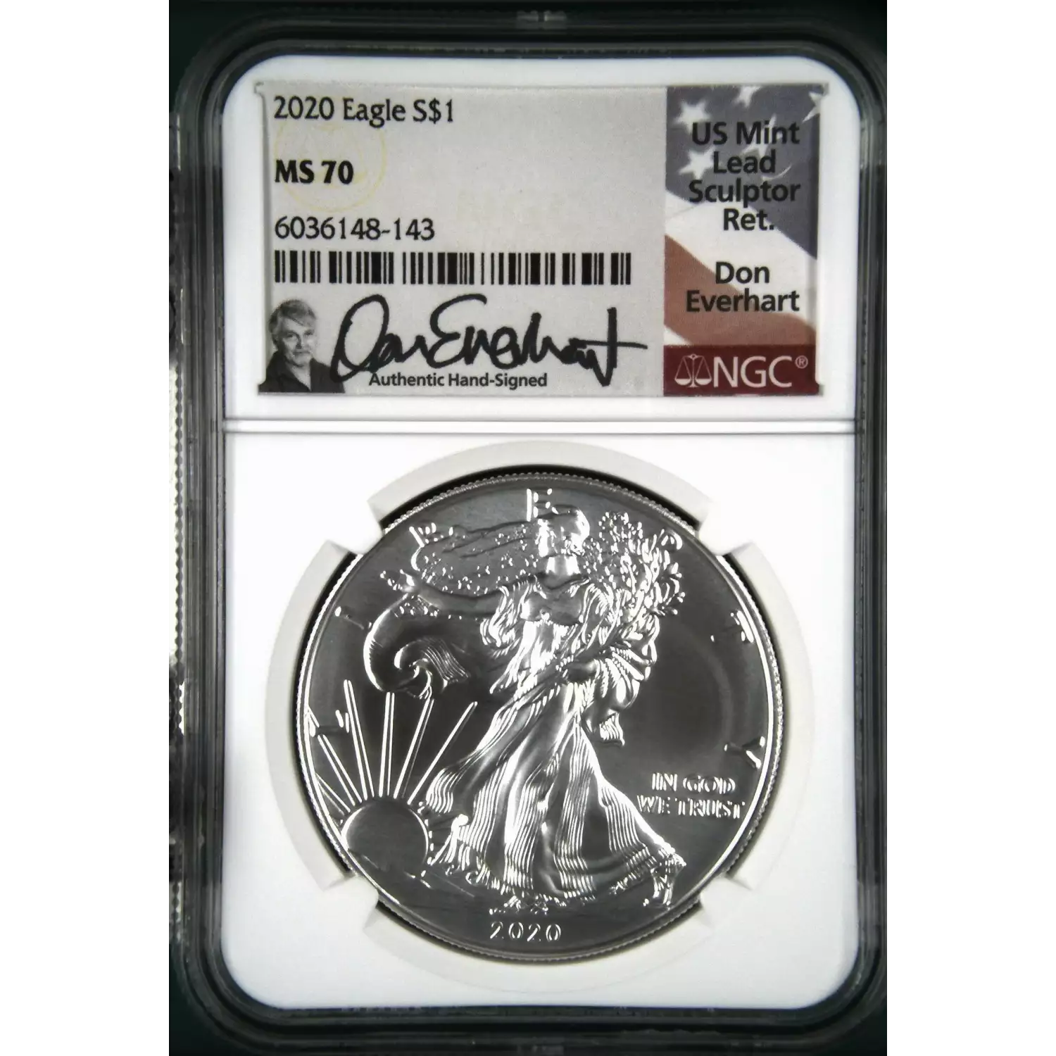 2020 Bullion Silver Eagles NGC MS-70 - Harbor Coin Company