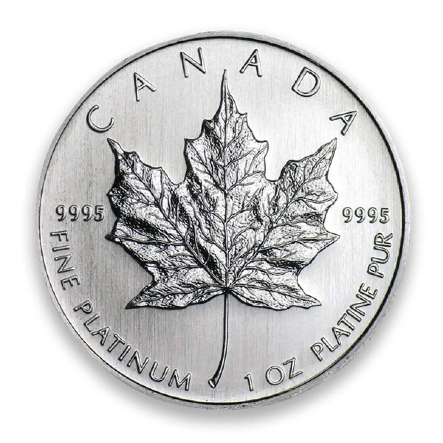 1 oz Platinum Maple Leaf Coin | Canadian Platinum Coin - Harbor Coin ...