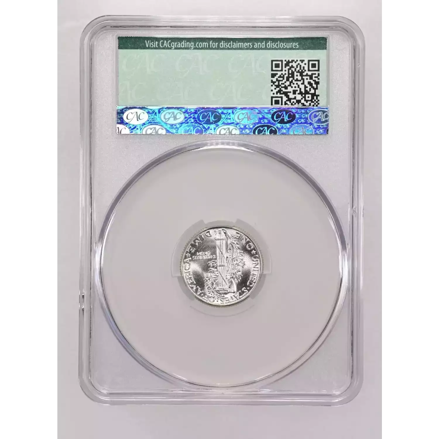 1934 Dimes Winged Liberty Head or Mercury CACG MS-66 FB - Harbor Coin ...