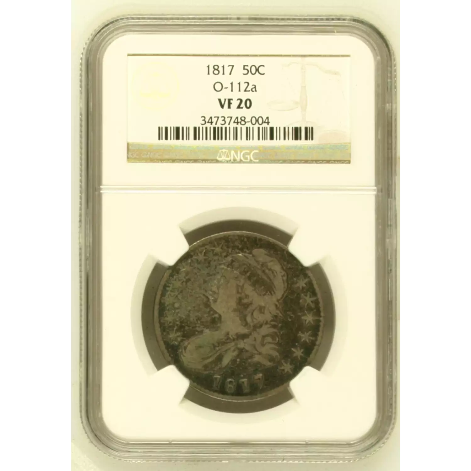 1817 Capped Bust Half Dollars NGC VF-20 O-112a - Harbor Coin Company