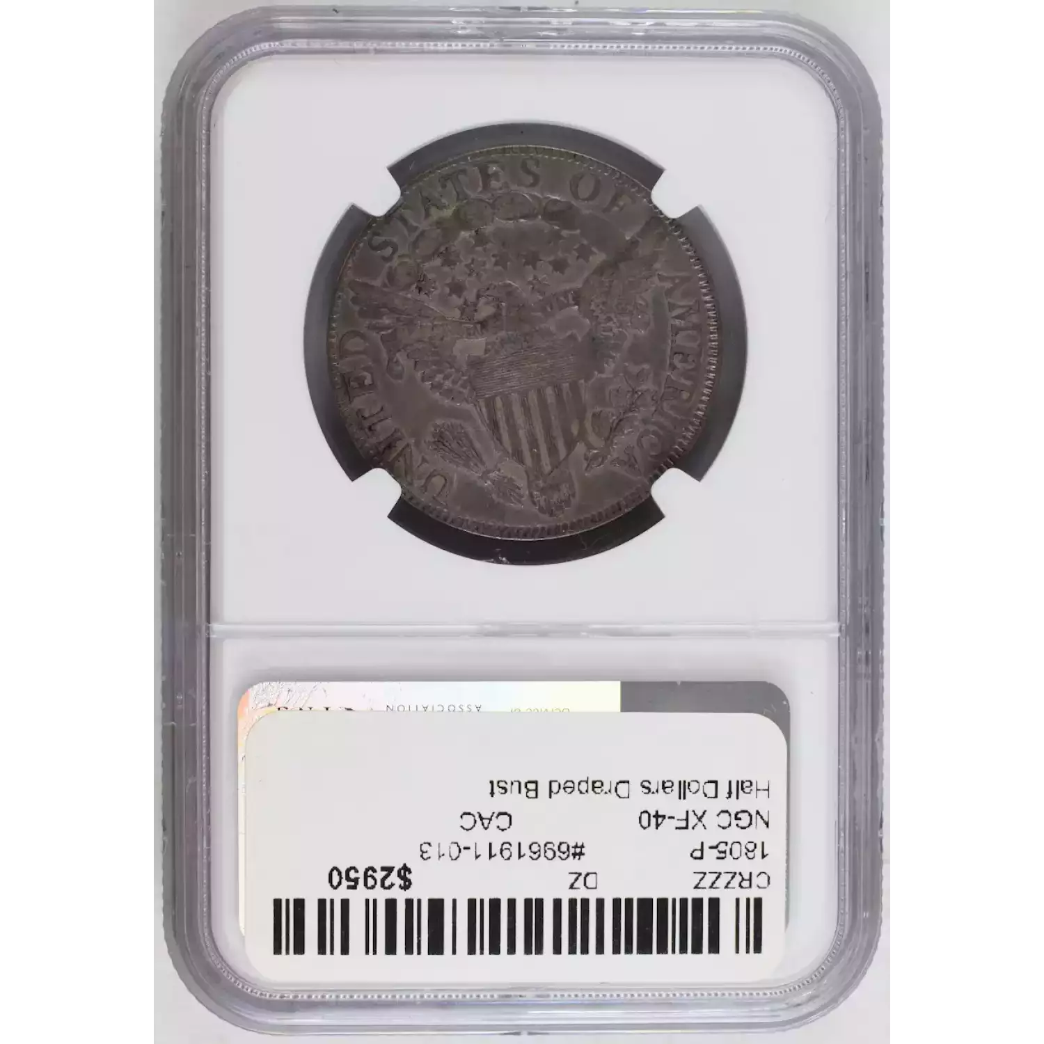 1805 Half Dollars Draped Bust NGC XF-40 CAC - Harbor Coin Company