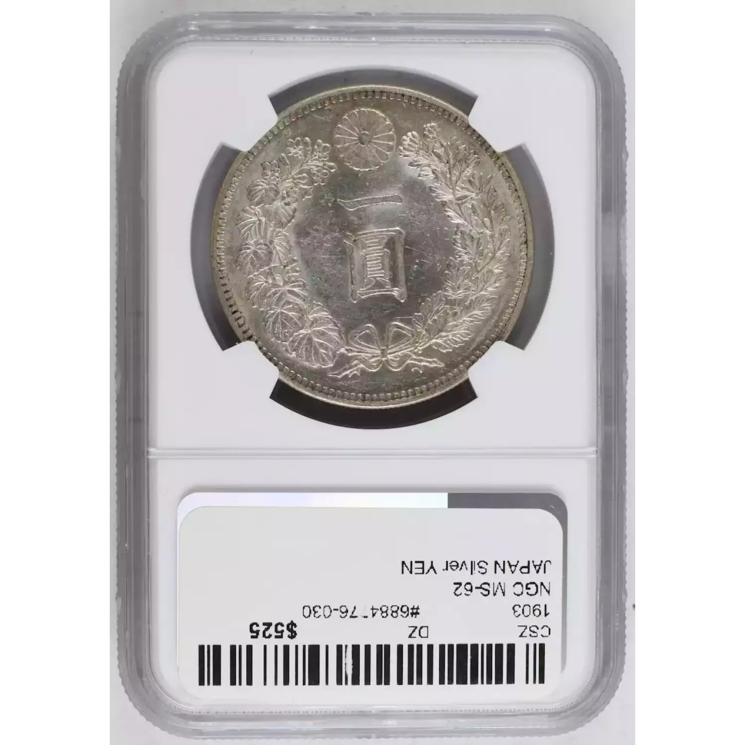 1903 JAPAN Silver YEN NGC MS-62 M36 - Harbor Coin Company