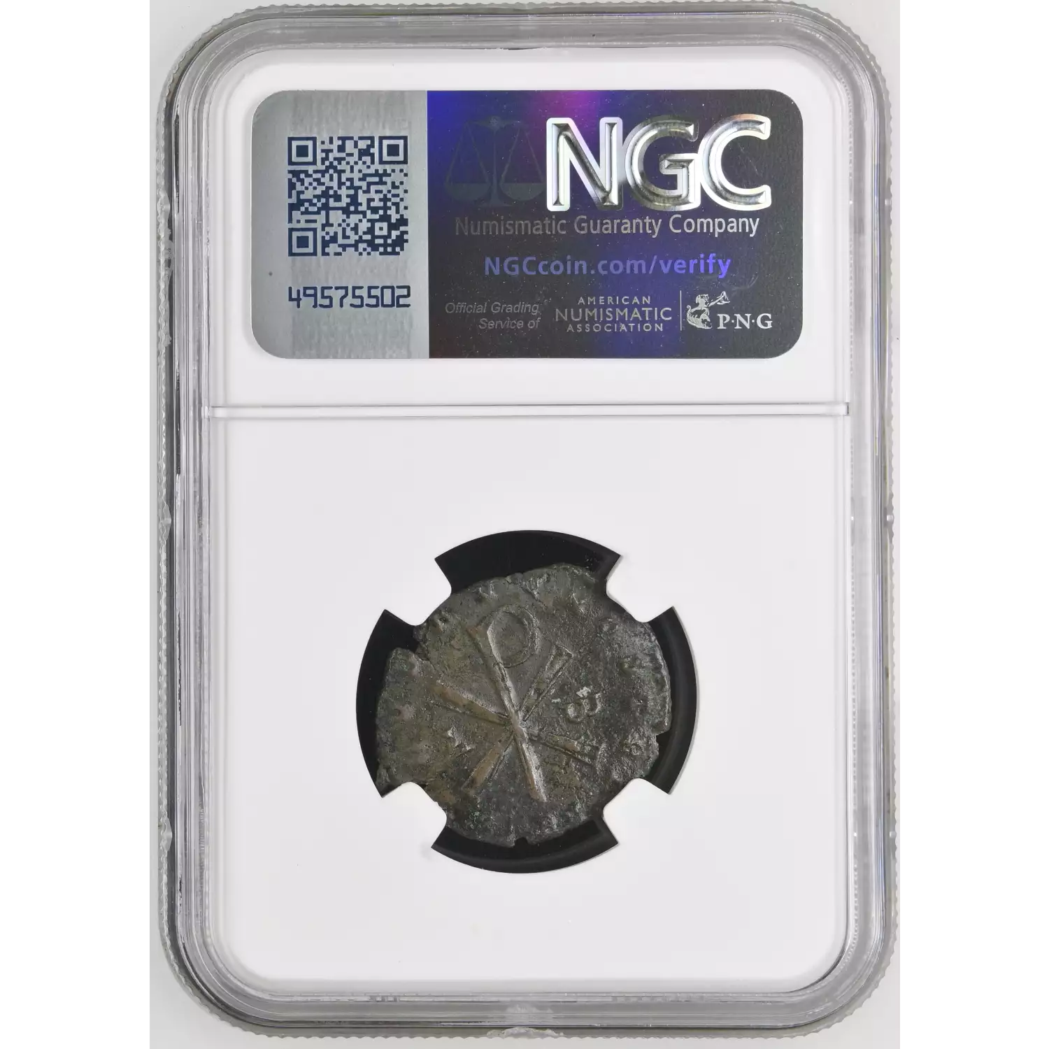 Roman Empire AD 353 AE Centenionalis Poemenius(?) NGC Ancients AU ...