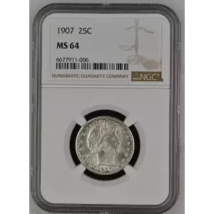 Barber Quarter | Harbor Coin Company