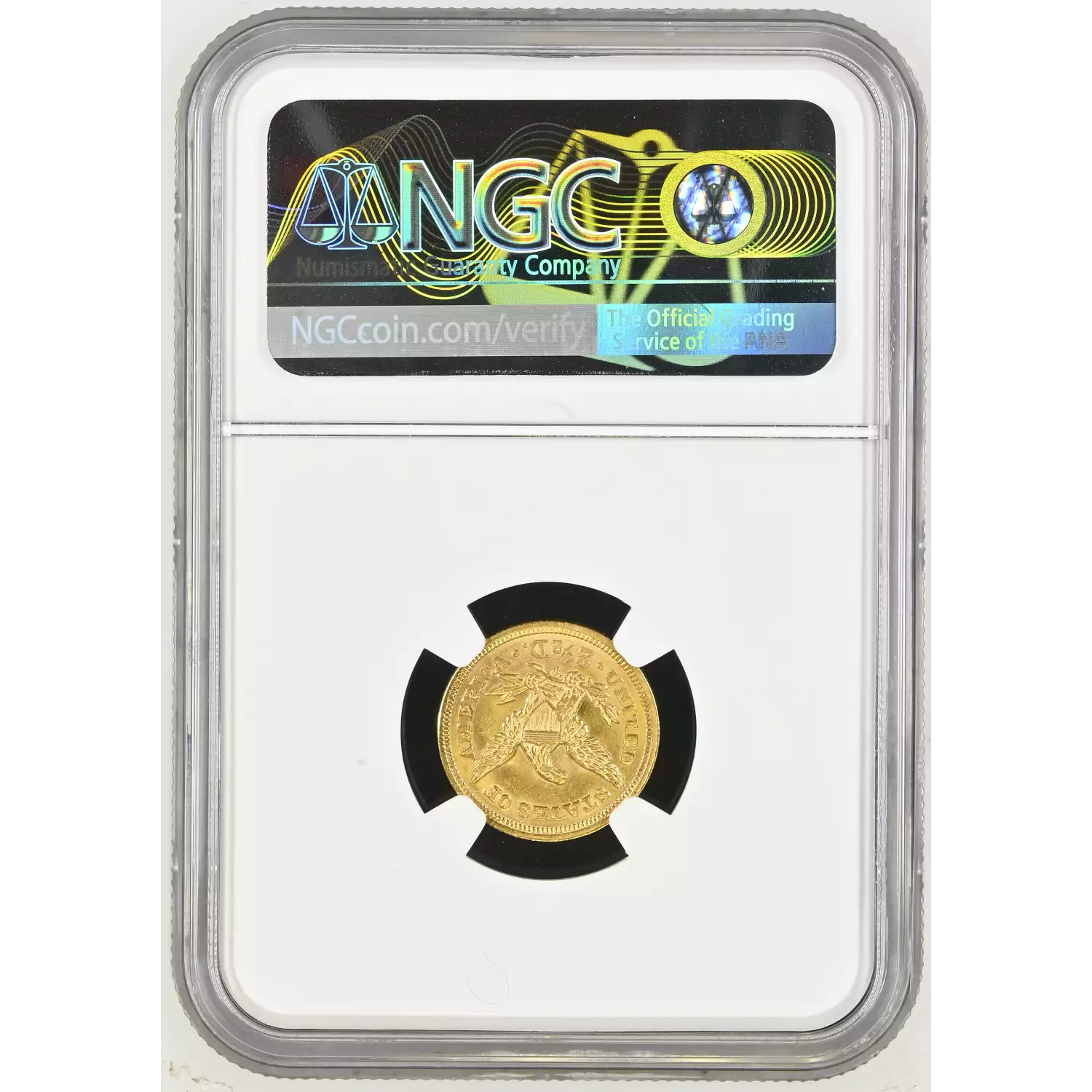 1854 NGC MS-61 $2.50 Gold Liberty Head Quarter Eagle - Harbor Coin Company