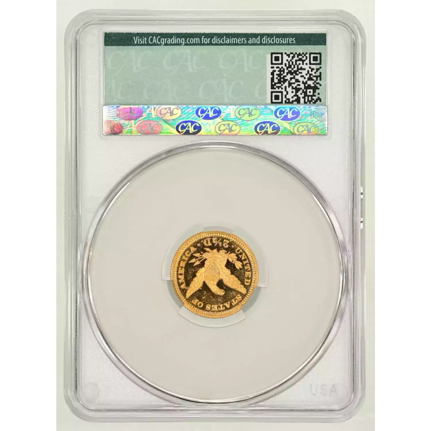 1901 $2.50 Liberty Head Gold Quarter Eagle CACG PR 64 + DCAM - Harbor ...