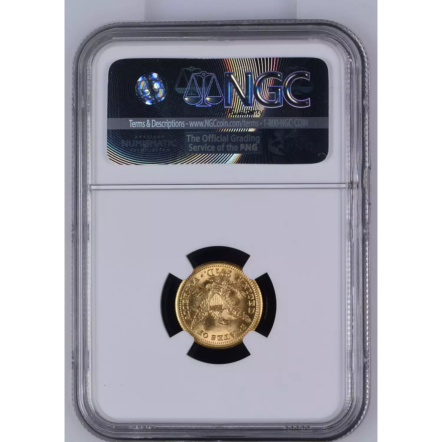 1907 $2.50 Liberty Head Gold Quarter Eagle NGC MS-65 CAC - Harbor Coin Company