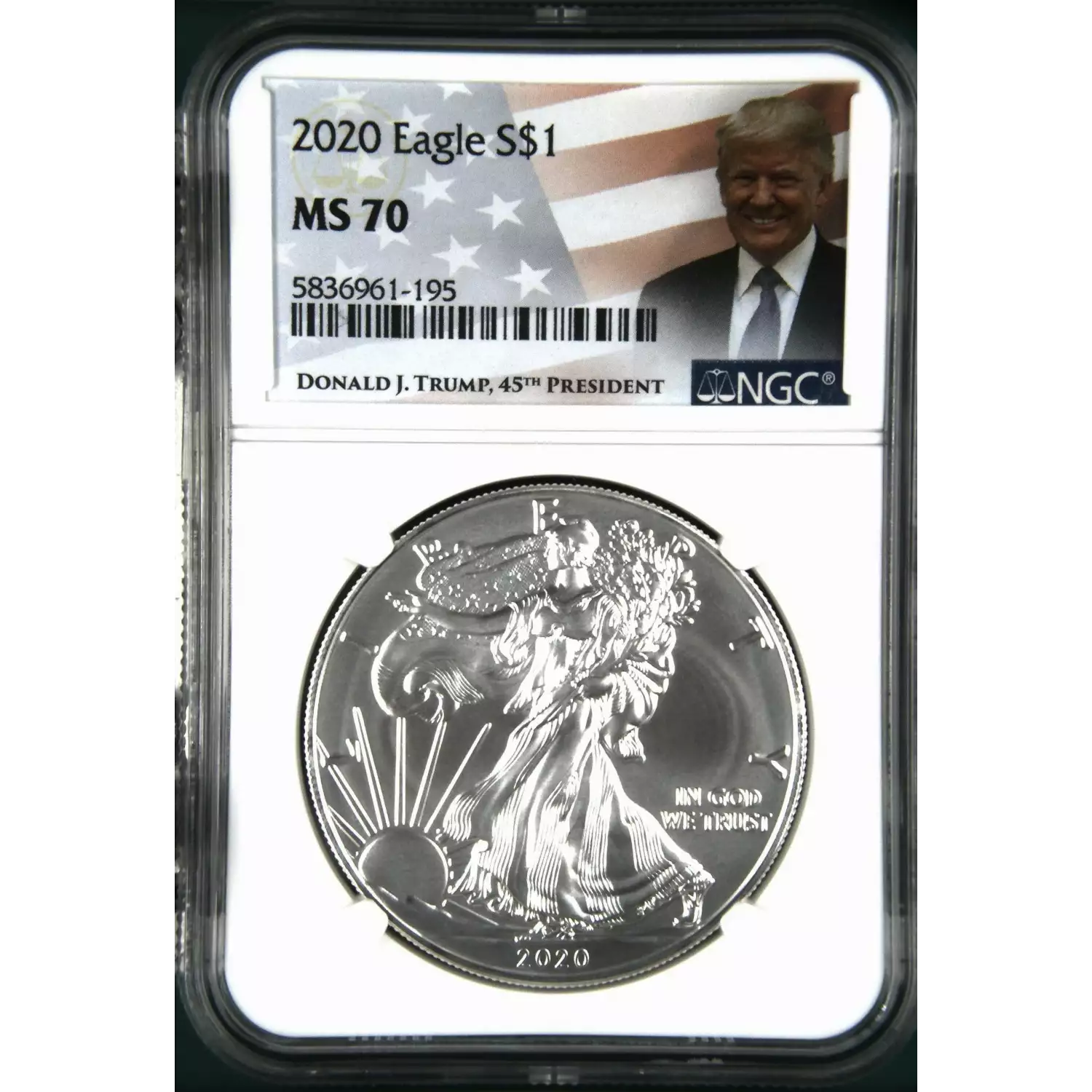 2020 Bullion Silver Eagles NGC MS-70 - Harbor Coin Company