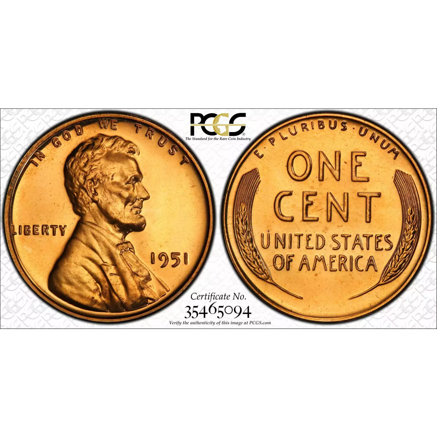 1951 Lincoln Wheat Cent PCGS PR-66 RD DDO FS-101 - Harbor Coin Company
